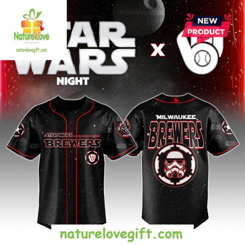 Milwaukee Brewers MLB Star Wars Night 2026 Baseball Jersey - Unique ...