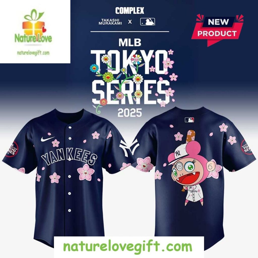 New York Yankees 2025 Tokyo Series Baseball Jersey - Unique Gifts For ...
