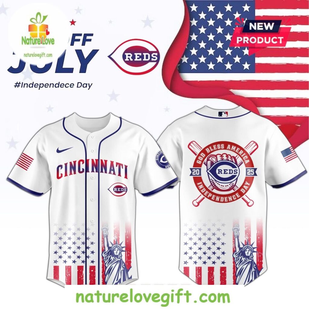 MLB Cincinnati Reds 2026 Independence Day Baseball Jersey - Unique ...
