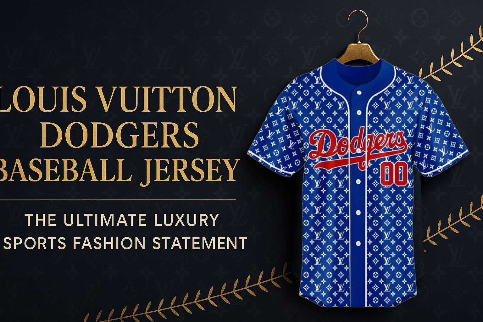 Louis Vuitton Dodgers Baseball Jersey: The Ultimate Luxury Sports ...