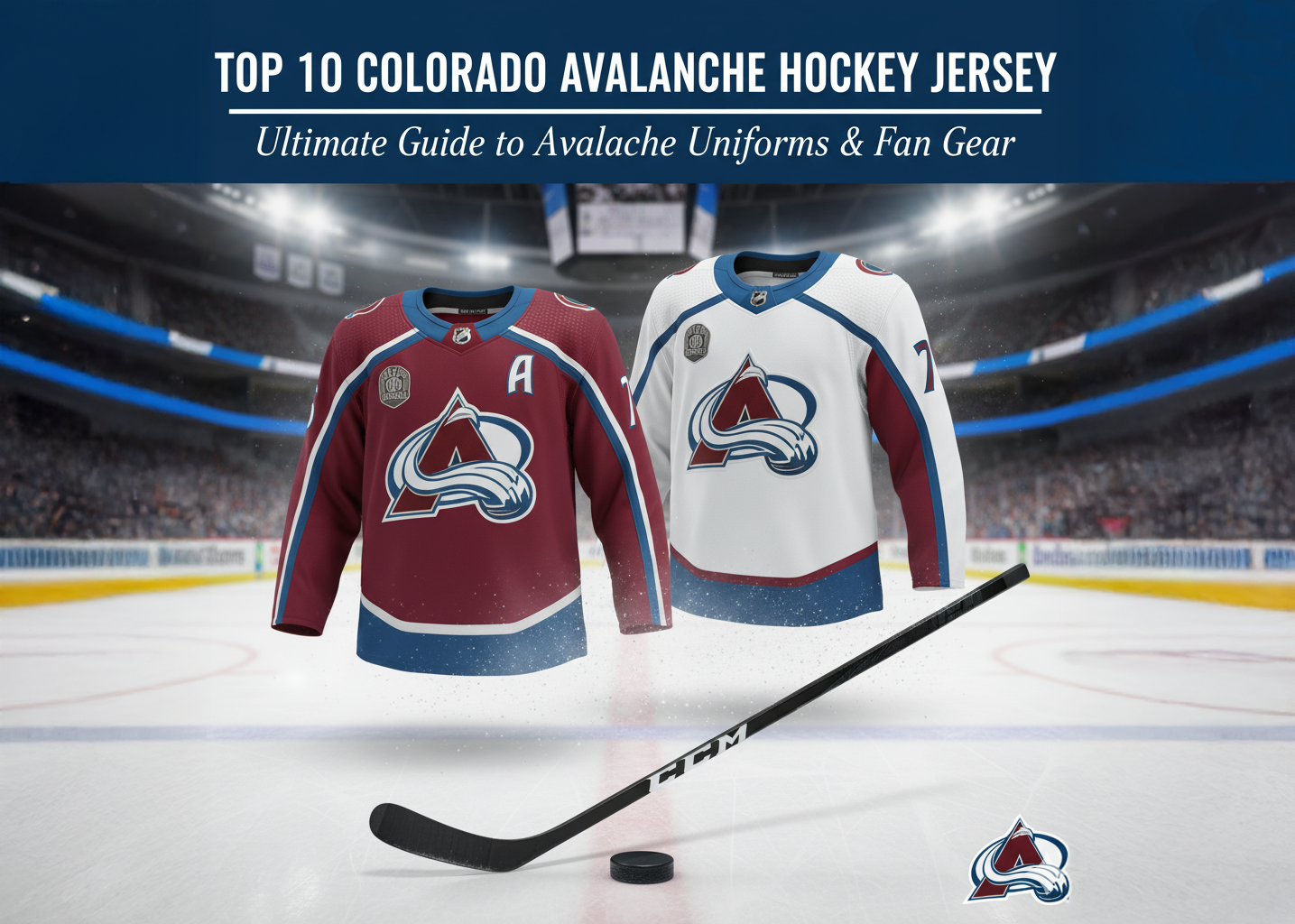 TOP 10 Colorado Avalanche Hockey Jersey: Ultimate Guide To Avalanche ...